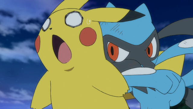 Archivo:EP1110 Riolu atacando a Pikachu.png - WikiDex, la enciclopedia ...