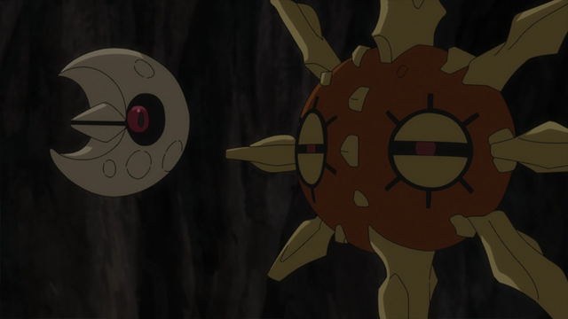 Archivo:EP1222 Solrock y Lunatone.png - WikiDex, la enciclopedia Pokémon
