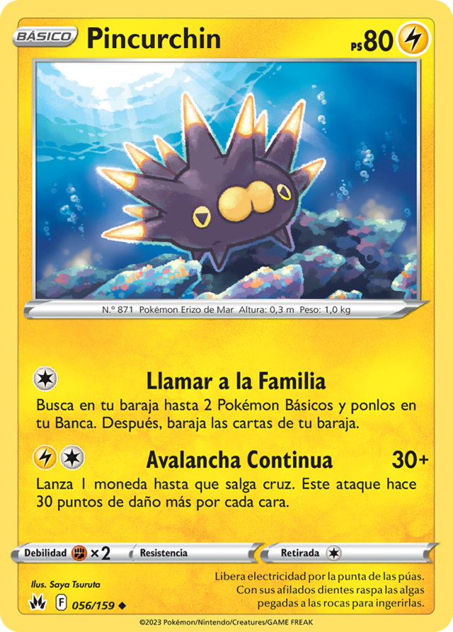Pincurchin (Cenit Supremo TCG) - WikiDex, la enciclopedia Pokémon