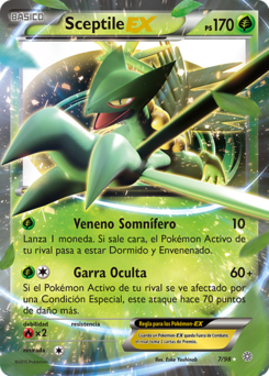Sceptile-EX (Antiguos Orígenes TCG) - WikiDex, la enciclopedia Pokémon