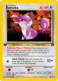 Dark Raticate (Team Rocket TCG) - WikiDex, la enciclopedia Pokémon