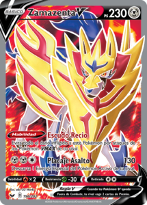Zamazenta V (Espada y Escudo TCG) - WikiDex, la enciclopedia Pokémon