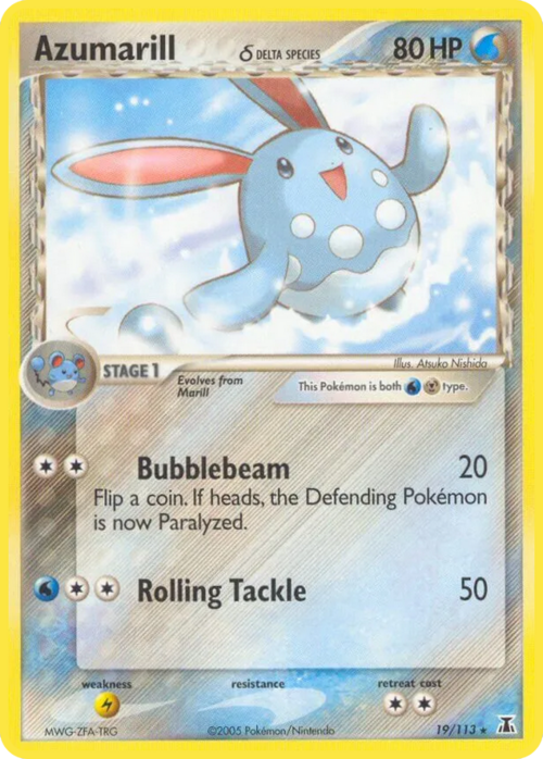 Azumarill δ (Delta Species TCG) - WikiDex, la enciclopedia Pokémon