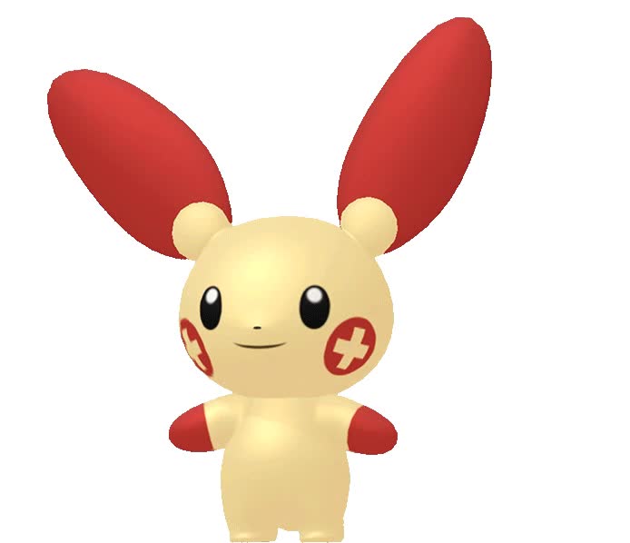 Archivo:Plusle HOME variocolor.webm - WikiDex, la enciclopedia Pokémon