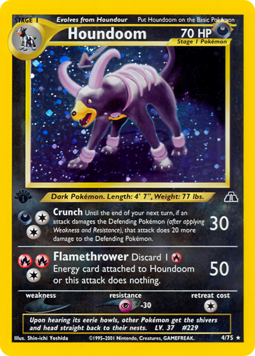Houndoom (Neo Discovery TCG) - WikiDex, la enciclopedia Pokémon