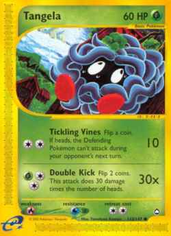 Tangela (Aquapolis TCG) - WikiDex, la enciclopedia Pokémon