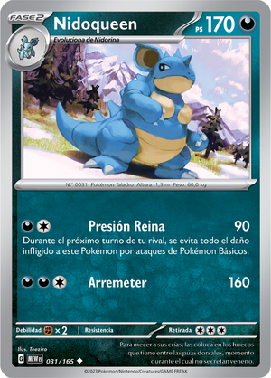 Nidorina (151 TCG) - WikiDex, la enciclopedia Pokémon