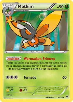 Mothim (Destinos Enfrentados TCG) - WikiDex, la enciclopedia Pokémon