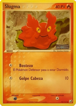 Slugma (Fuerzas Ocultas TCG) - WikiDex, la enciclopedia Pokémon