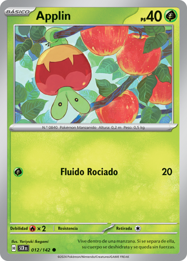 Applin (Corona Astral TCG) - WikiDex, la enciclopedia Pokémon