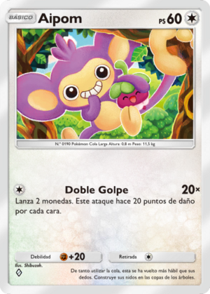 Ambipom (Arboleda de Eevee TCG Pocket) - WikiDex, la enciclopedia Pokémon