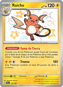 Raichu (151 TCG) - WikiDex, la enciclopedia Pokémon