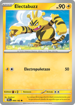 Electabuzz (Rivales Predestinados TCG) - WikiDex, la enciclopedia Pokémon
