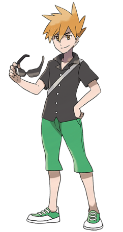 Azul (personaje) - WikiDex, la enciclopedia Pokémon