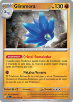 Glimmet (Evoluciones en Paldea 124 TCG) - WikiDex, la enciclopedia Pokémon