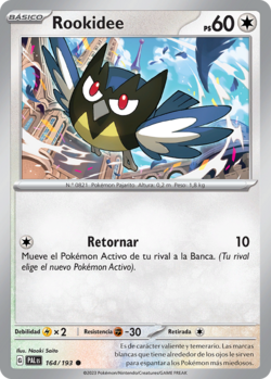 Rookidee (Evoluciones en Paldea TCG) - WikiDex, la enciclopedia Pokémon
