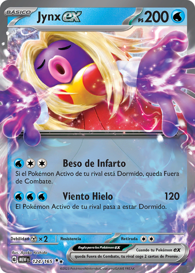 Jynx ex (151 TCG) - WikiDex, la enciclopedia Pokémon