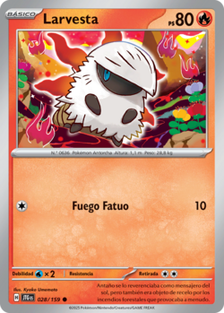 Larvesta (Aventuras Compartidas TCG)/Larvesta (Juntos de Aventuras TCG ...