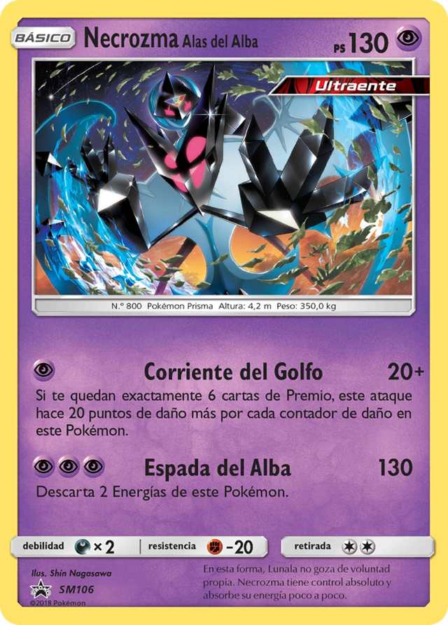Necrozma Alas del Alba (SM Promo 106 TCG) - WikiDex, la enciclopedia Pokémon