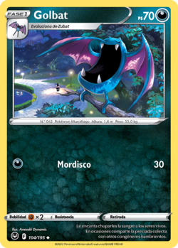 Golbat (Tempestad Plateada TCG) - WikiDex, la enciclopedia Pokémon