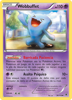 Wobbuffet (Fuerzas Fantasmales TCG) - WikiDex, la enciclopedia Pokémon