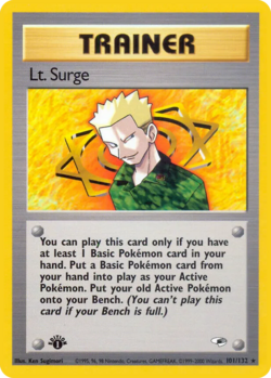 Lt. Surge (TCG) - WikiDex, la enciclopedia Pokémon