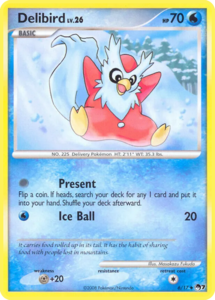 Delibird (Grandes Encuentros TCG) - WikiDex, la enciclopedia Pokémon