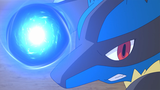 Archivo:EP1213 Lucario usando esfera aural.png - WikiDex, la ...