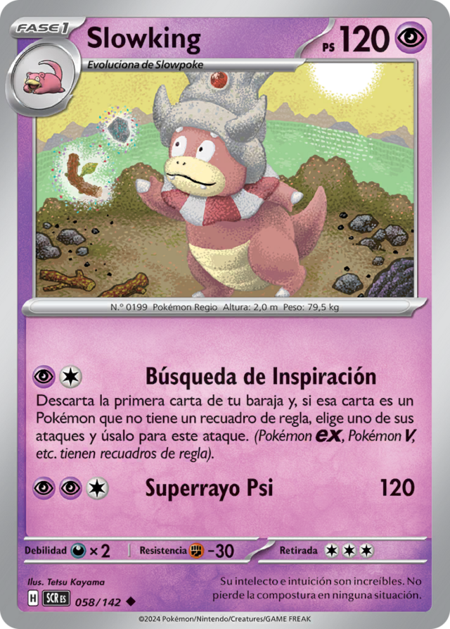 Slowking (Corona Astral TCG) - WikiDex, la enciclopedia Pokémon