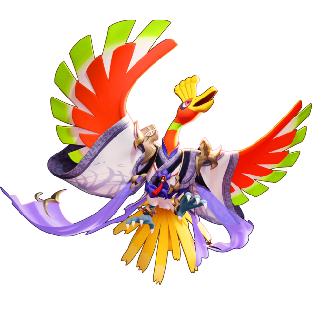 Archivo:Artwork Ho-Oh Leyenda UNITE.png - WikiDex, la enciclopedia Pokémon