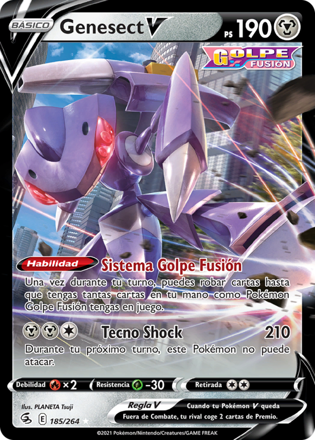 Genesect V (Golpe Fusión TCG) - WikiDex, la enciclopedia Pokémon