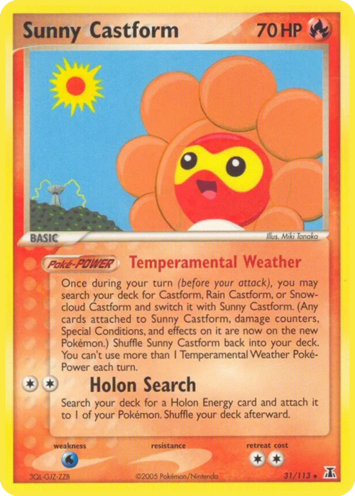 Sunny Castform (Delta Species TCG) - WikiDex, la enciclopedia Pokémon