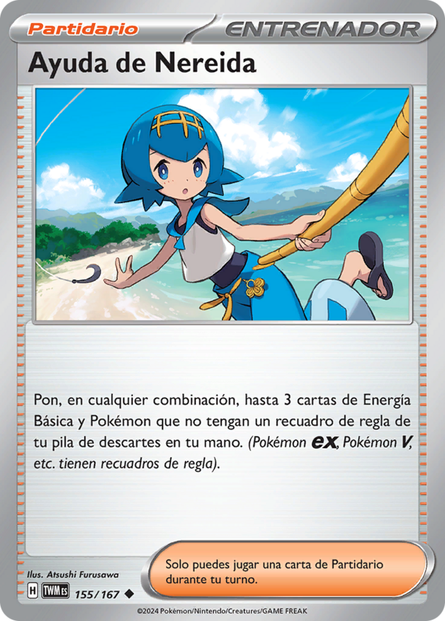 Ayuda de Nereida (TCG) - WikiDex, la enciclopedia Pokémon