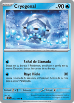 Cryogonal (Chispas Fulgurantes TCG) - WikiDex, la enciclopedia Pokémon