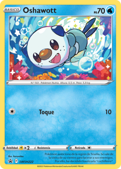 Oshawott (SWSH Promo 222 TCG) - WikiDex, la enciclopedia Pokémon
