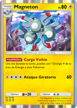 Magneton (Genes Formidables TCG Pocket) - WikiDex, la enciclopedia Pokémon