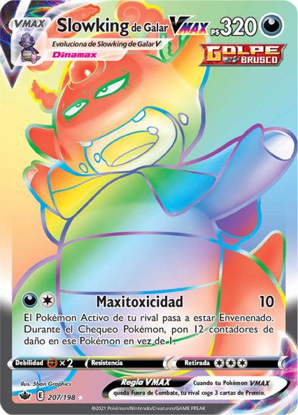 Slowking de Galar VMAX (Reinado Escalofriante TCG) - WikiDex, la ...
