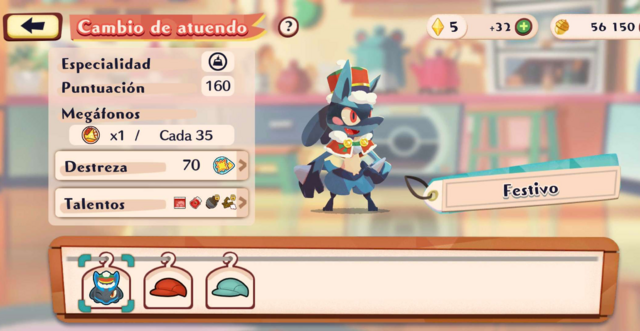 Atuendos (Pokémon Café ReMix) - WikiDex, la enciclopedia Pokémon
