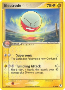 Electrode (Legend Maker TCG) - WikiDex, la enciclopedia Pokémon