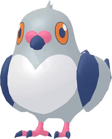 Archivo:Pidove HOME variocolor.webm - WikiDex, la enciclopedia Pokémon
