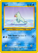 Seel (Neo Destiny TCG) - WikiDex, la enciclopedia Pokémon