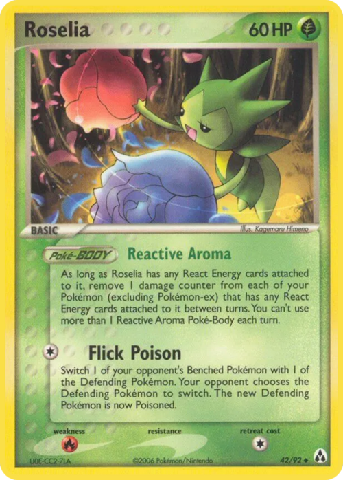 Roselia (Legend Maker TCG) - WikiDex, la enciclopedia Pokémon