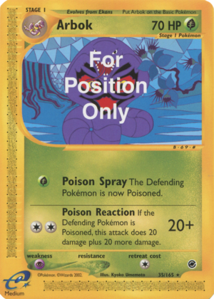 Arbok (Expedition Base Set TCG) - WikiDex, la enciclopedia Pokémon