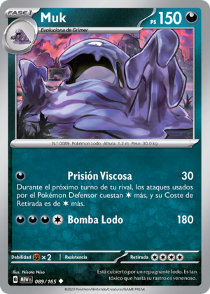 Grimer (151 TCG) - WikiDex, la enciclopedia Pokémon