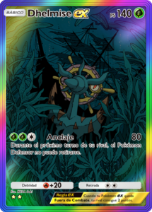 Dhelmise ex (Guardianes Celestiales TCG Pocket) - WikiDex, la enciclopedia Pokémon