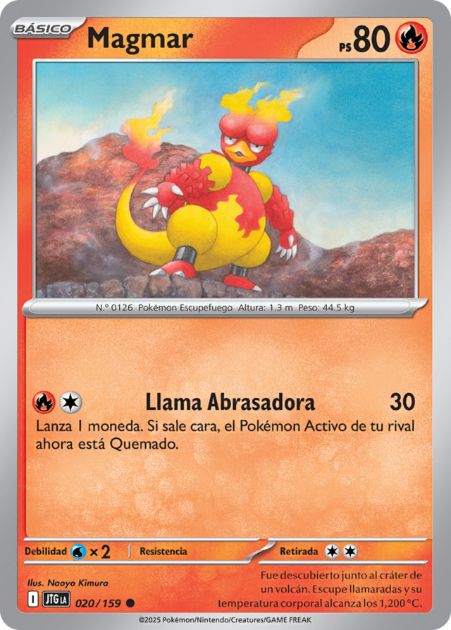Magmar (Aventuras Compartidas TCG)/Magmar (Juntos de Aventuras TCG ...