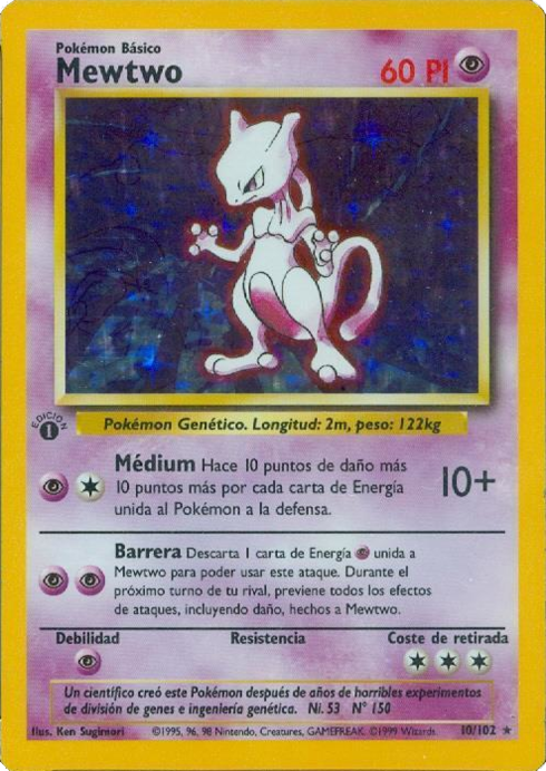 Mewtwo (Base Set TCG) - WikiDex, la enciclopedia Pokémon