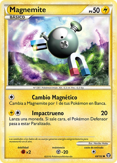 Magnemite (Triunfadores TCG) - WikiDex, la enciclopedia Pokémon