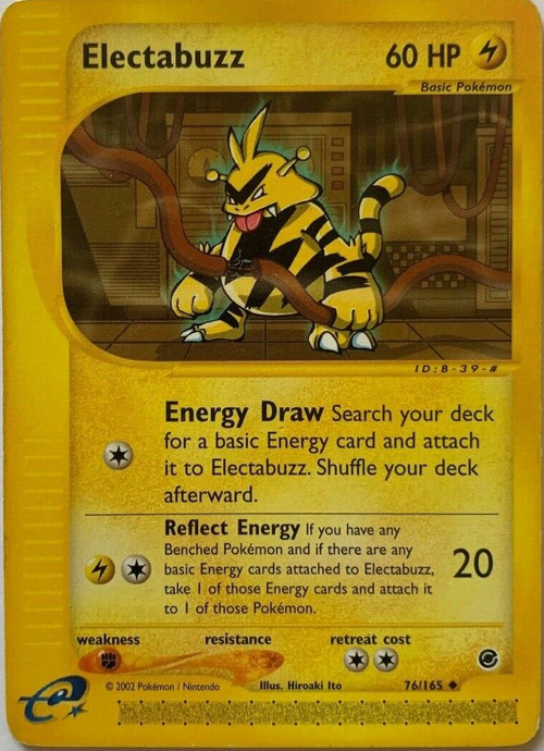 Electabuzz (Expedition Base Set TCG) - WikiDex, la enciclopedia Pokémon