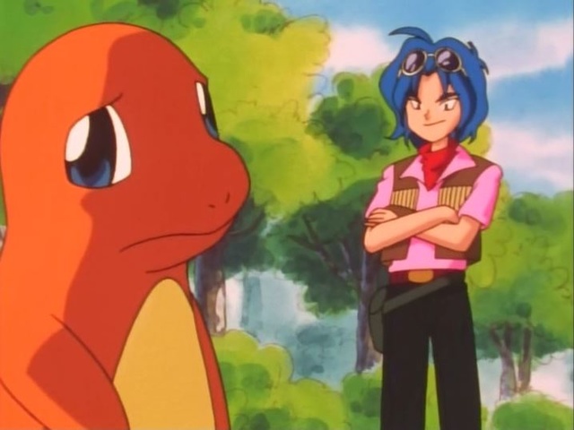 Archivo:EP011 Charmander y Damian.jpg - WikiDex, la enciclopedia Pokémon